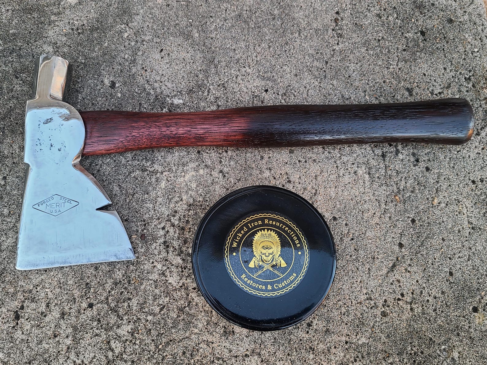 Vintage Restored Merit USA Hatchet - Etsy