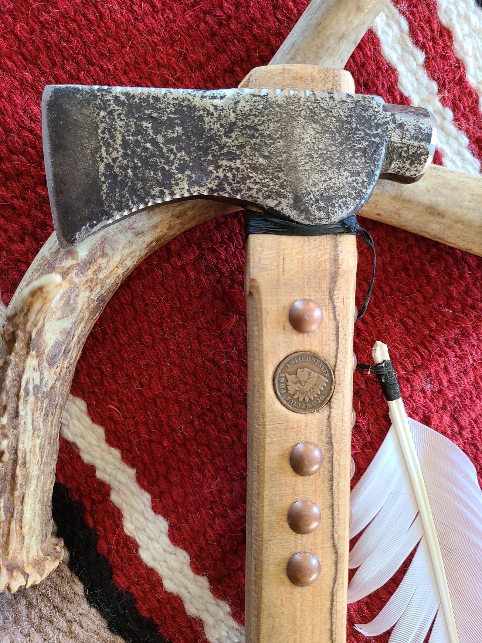 Wicked Iron Resurrections War Bonnet Custom Tomahawk - We Just ...