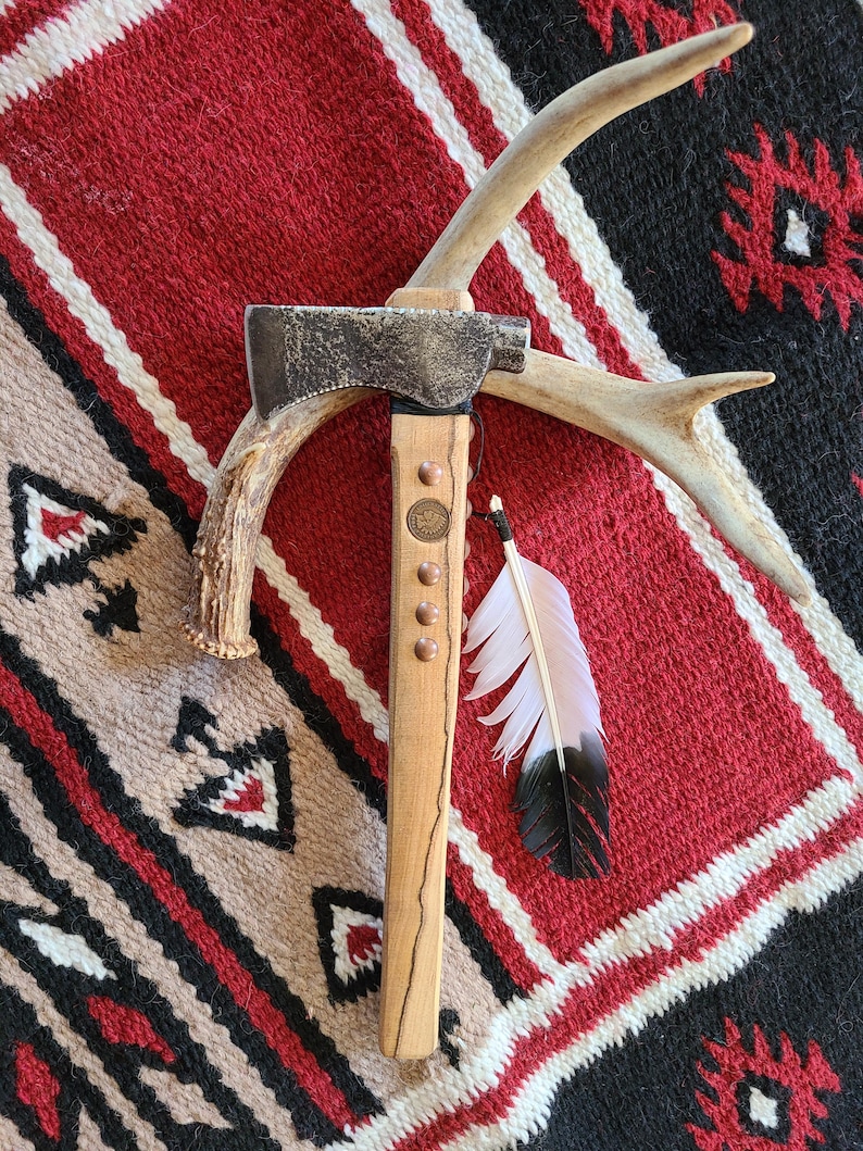 Wicked Iron Resurrections War Bonnet Custom Tomahawk - We Just ...