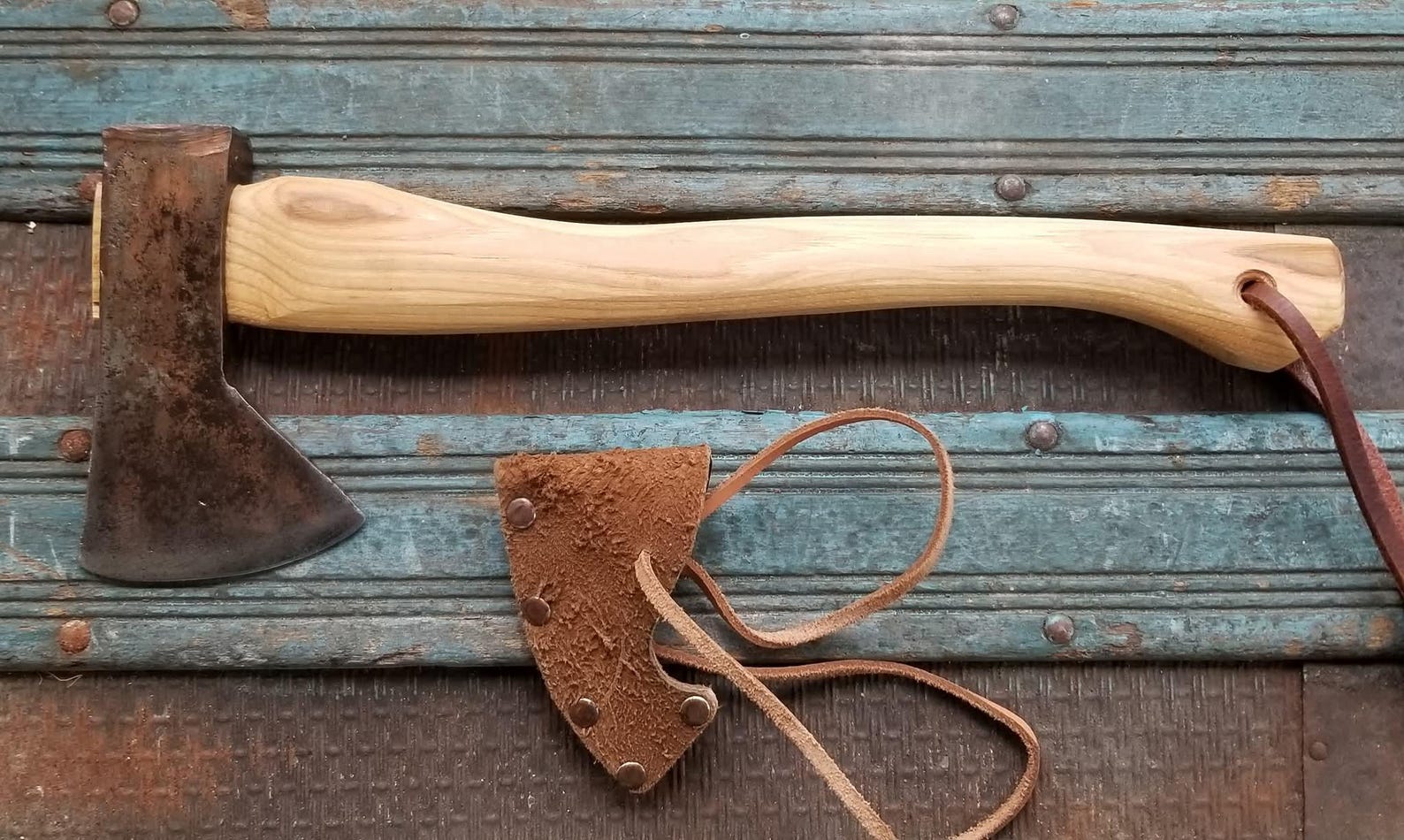 Restored Vintage Norlund Hudson Bay Hatchet With Custom Sheath - Etsy