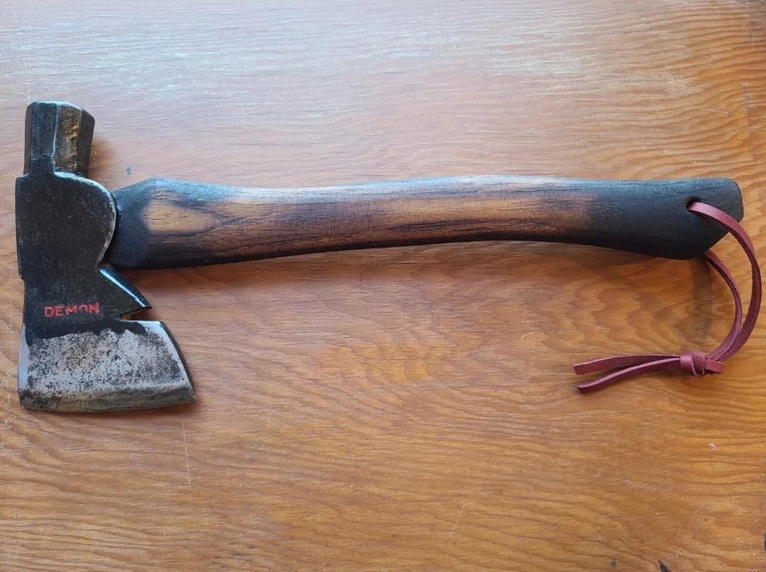Restored Vintage Demon Half Hatchet - Etsy