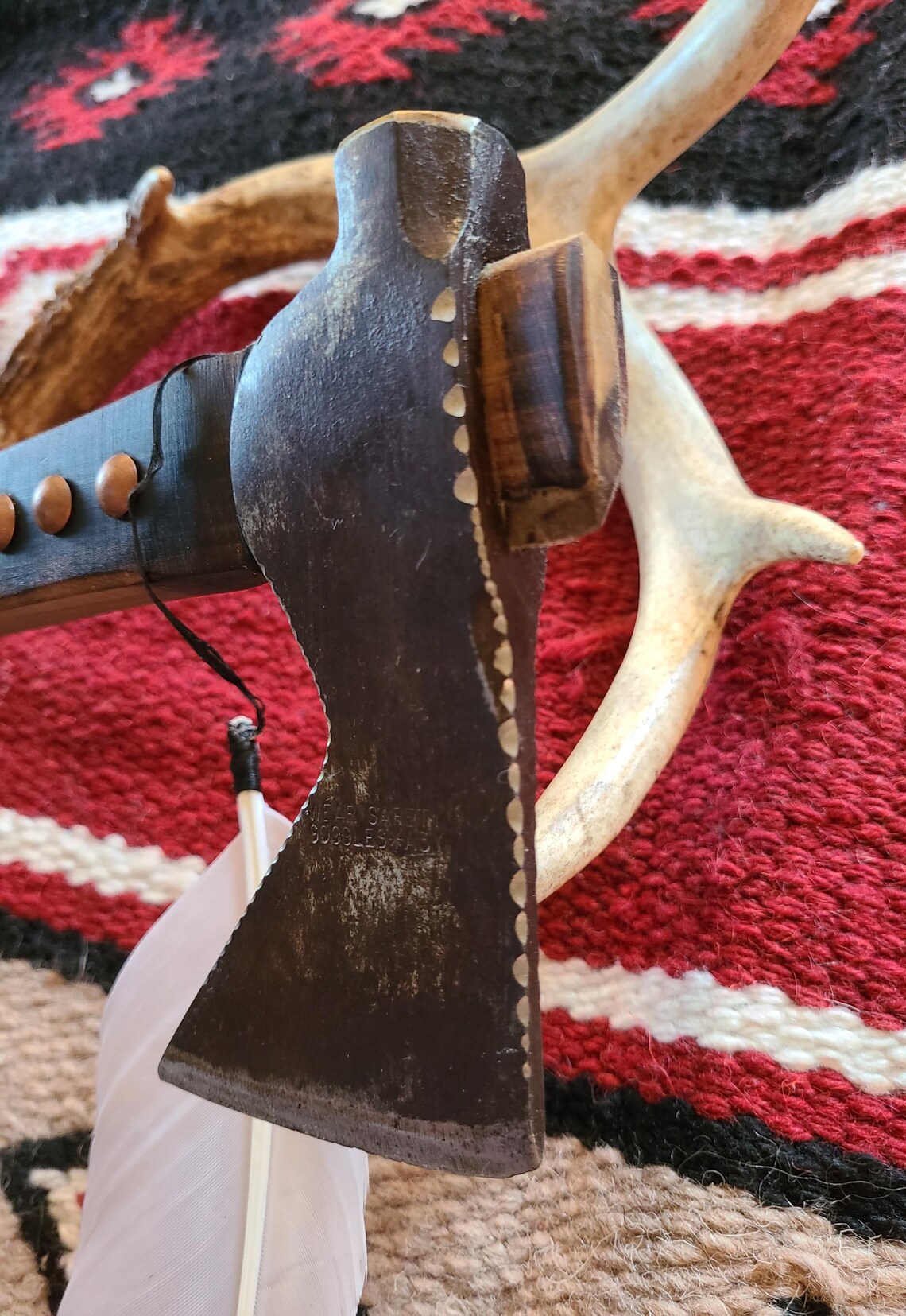 Wicked Iron Resurrections War Bonnet Custom Tomahawk - We Just ...