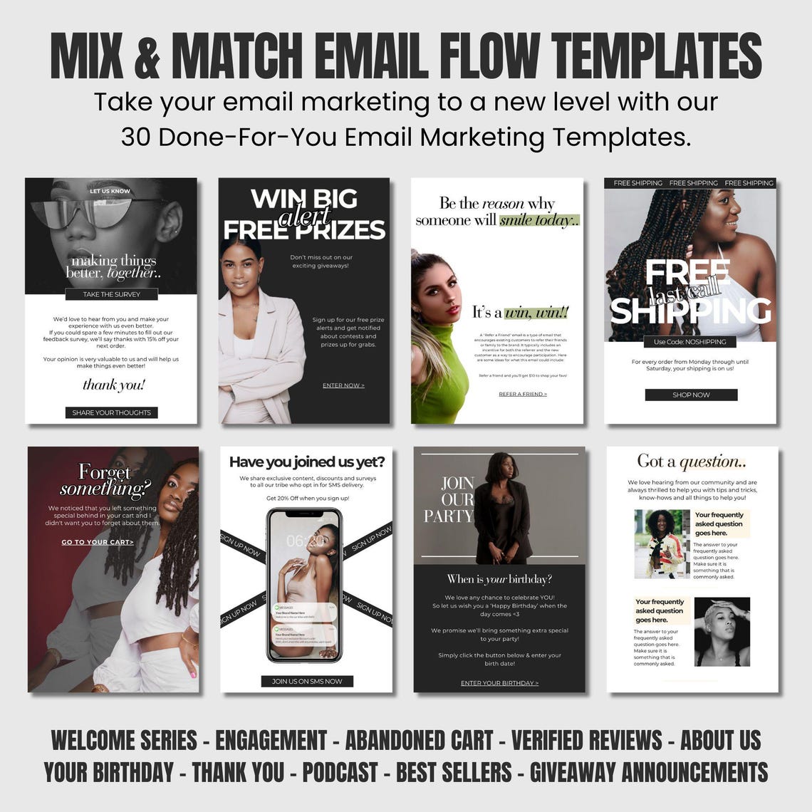 30 Email Marketing Canva Templates, Newsletter Campaign Email Template ...