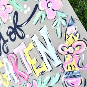 School Banner - Custom Party Banner - Back to School - Hand Painted ...