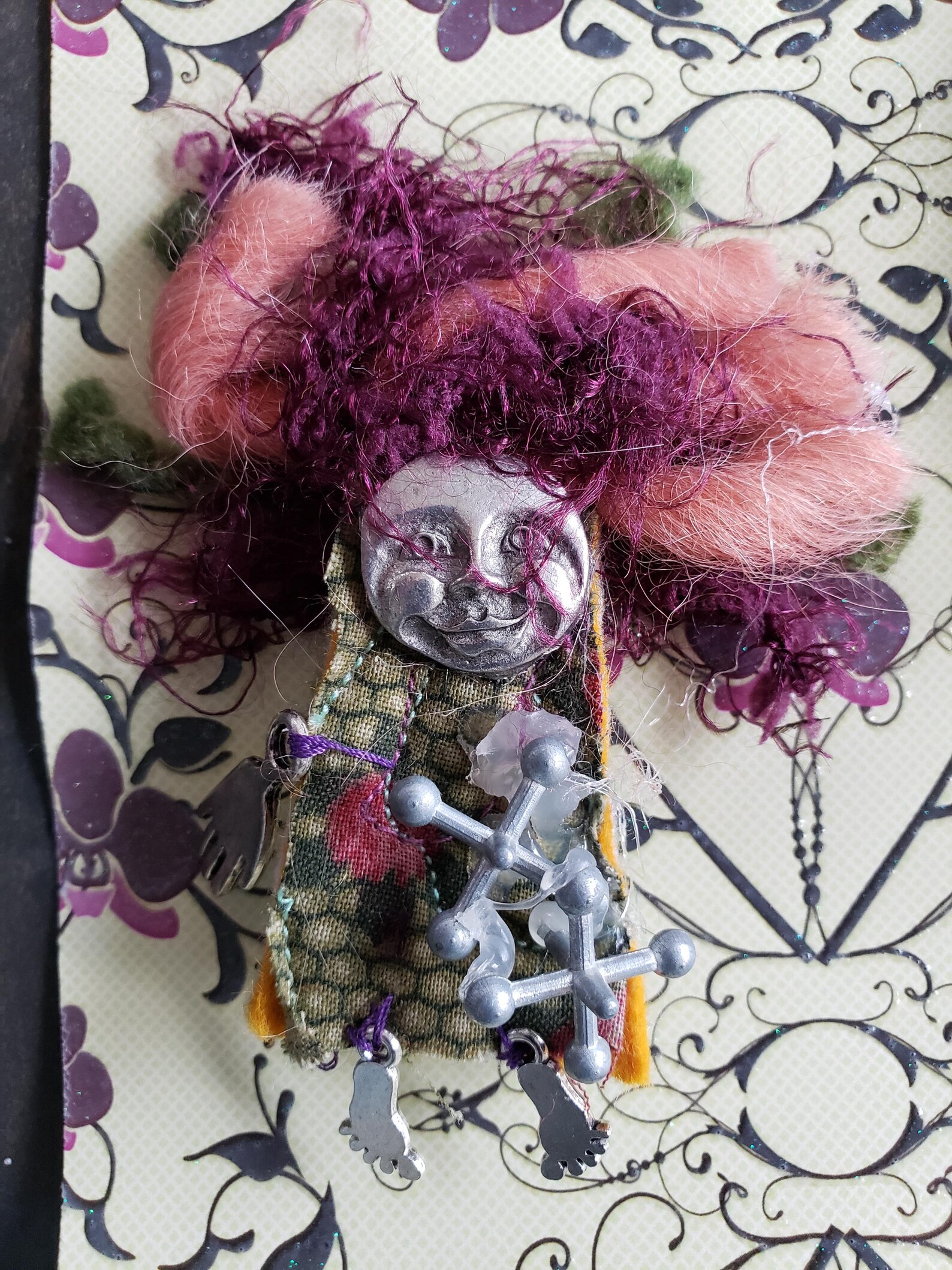 Wild Woman Pins for Purse or Clothing, Various Colors Stocking Stuffers ...