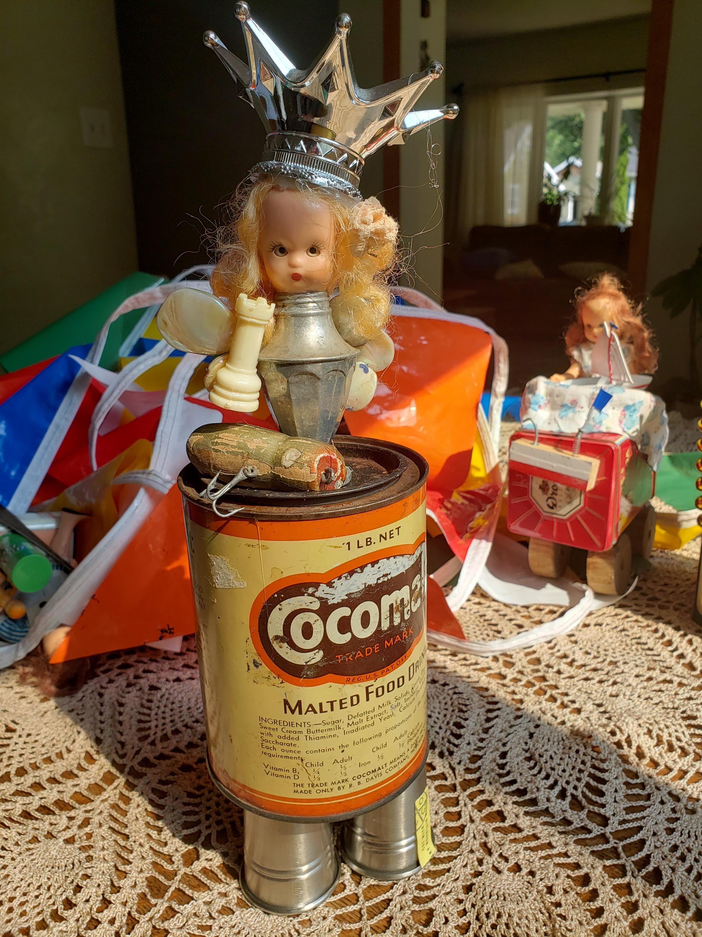 Coco Malt Princess Vintage Tin Store - Etsy