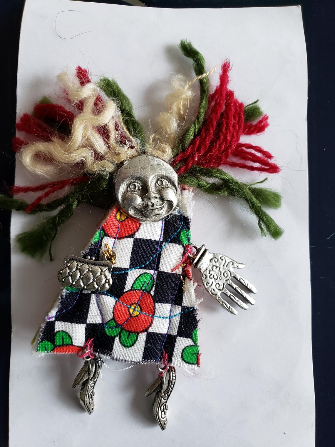 Wild Woman Pins for Purse or Clothing, Various Colors Each One of a ...