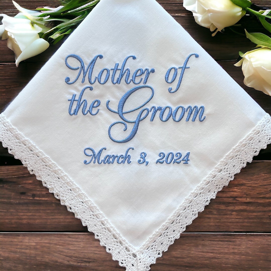 Mother Handkerchief Custom Handkerchief Wedding Tradition for Your ...