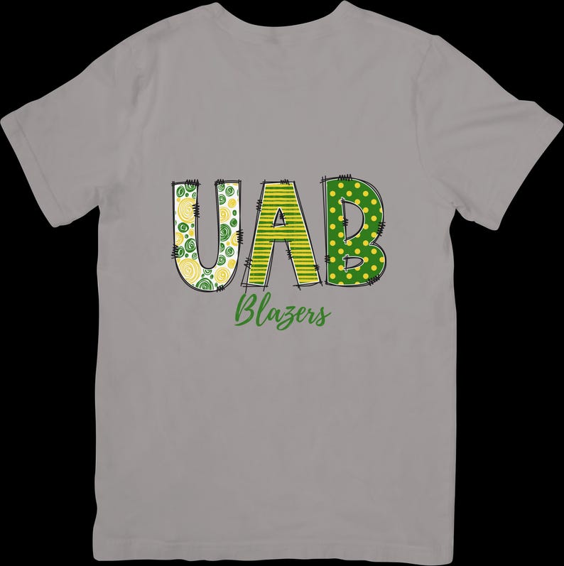UAB Blazers PNG - Digital File ONLY - Etsy