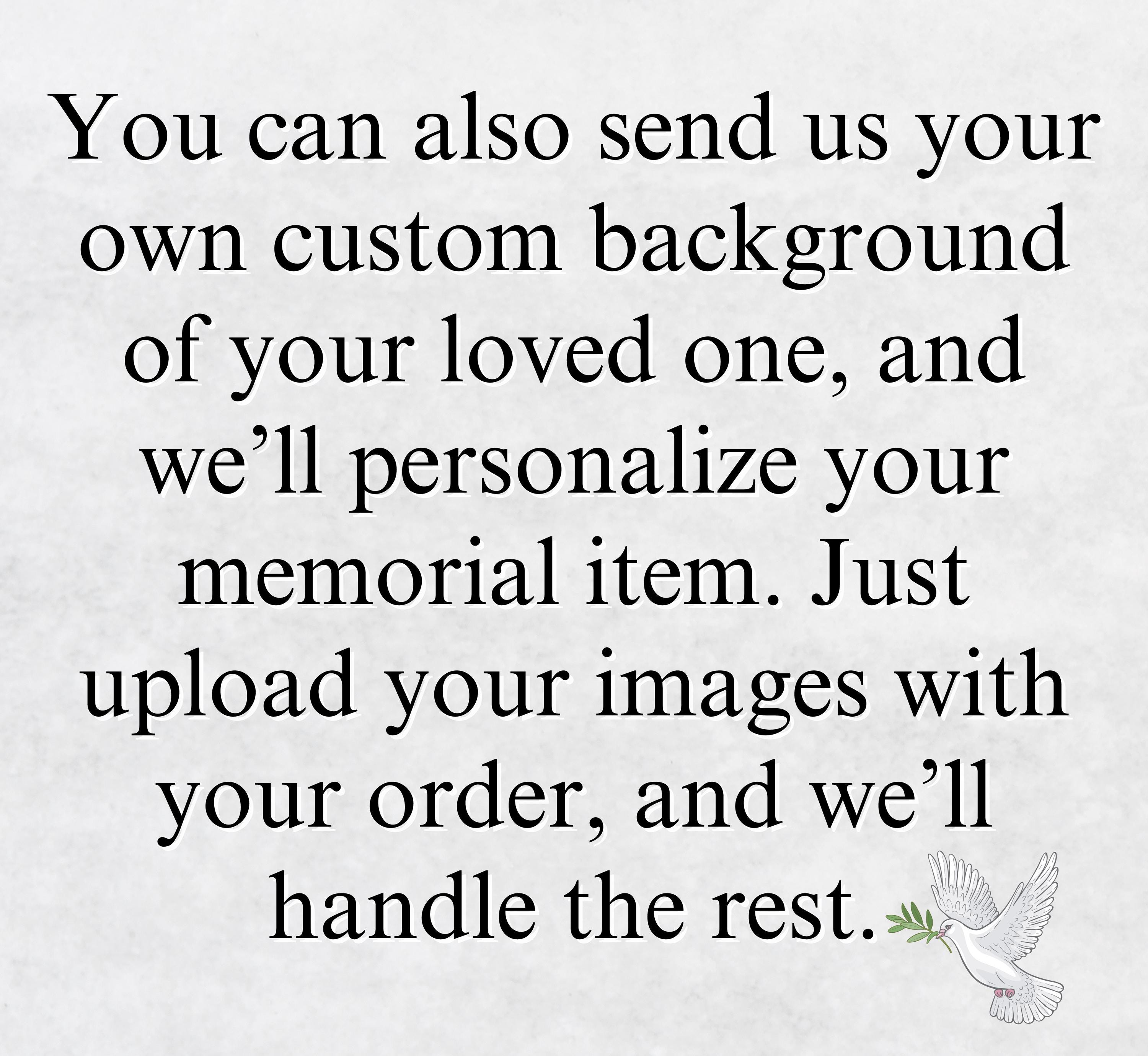 Cancer Memorial Button With Ribbon | Personalized Photo Funeral ...