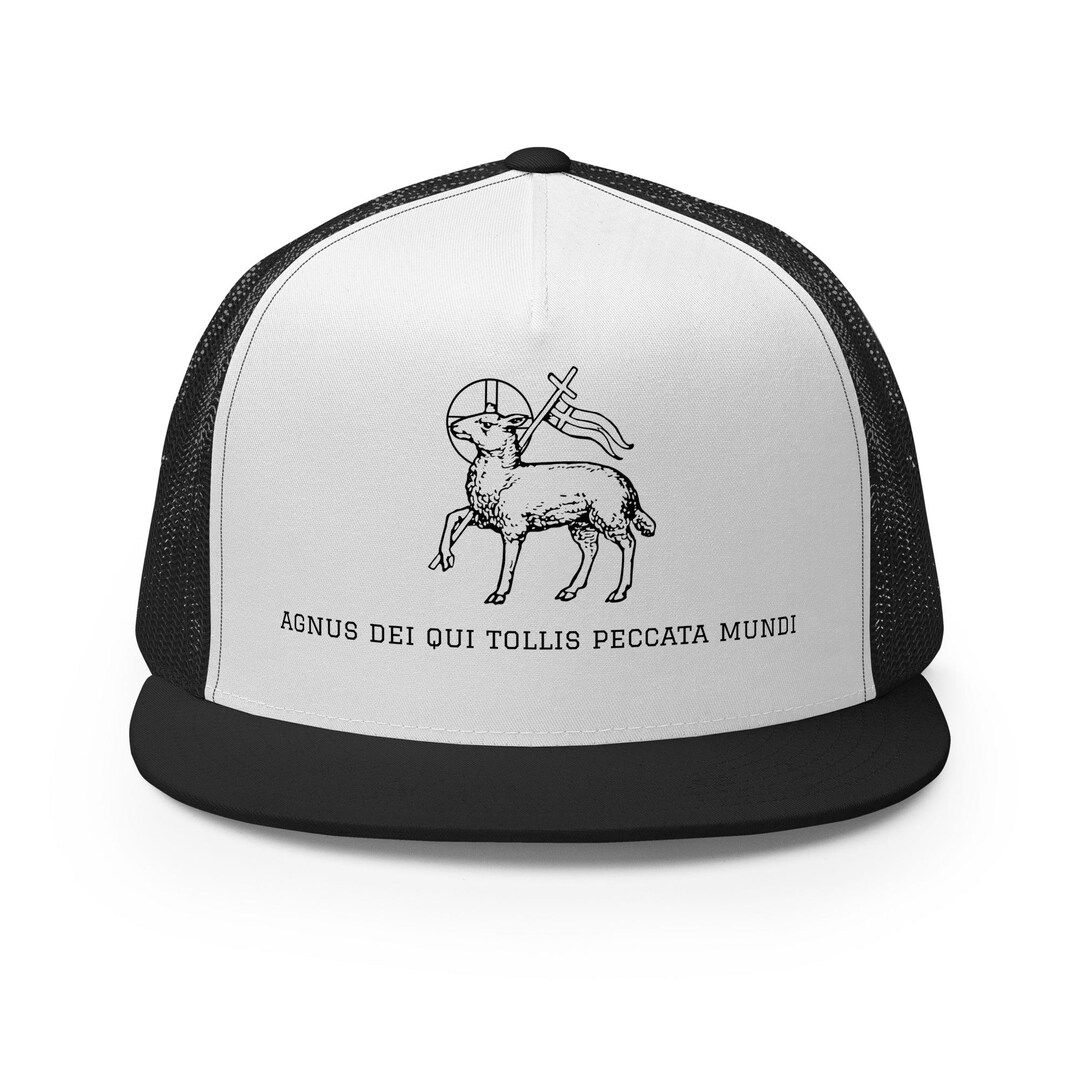 Agnus Dei Trucker Hat Christian Catholic Lutheran Orthodox Anglican - Etsy