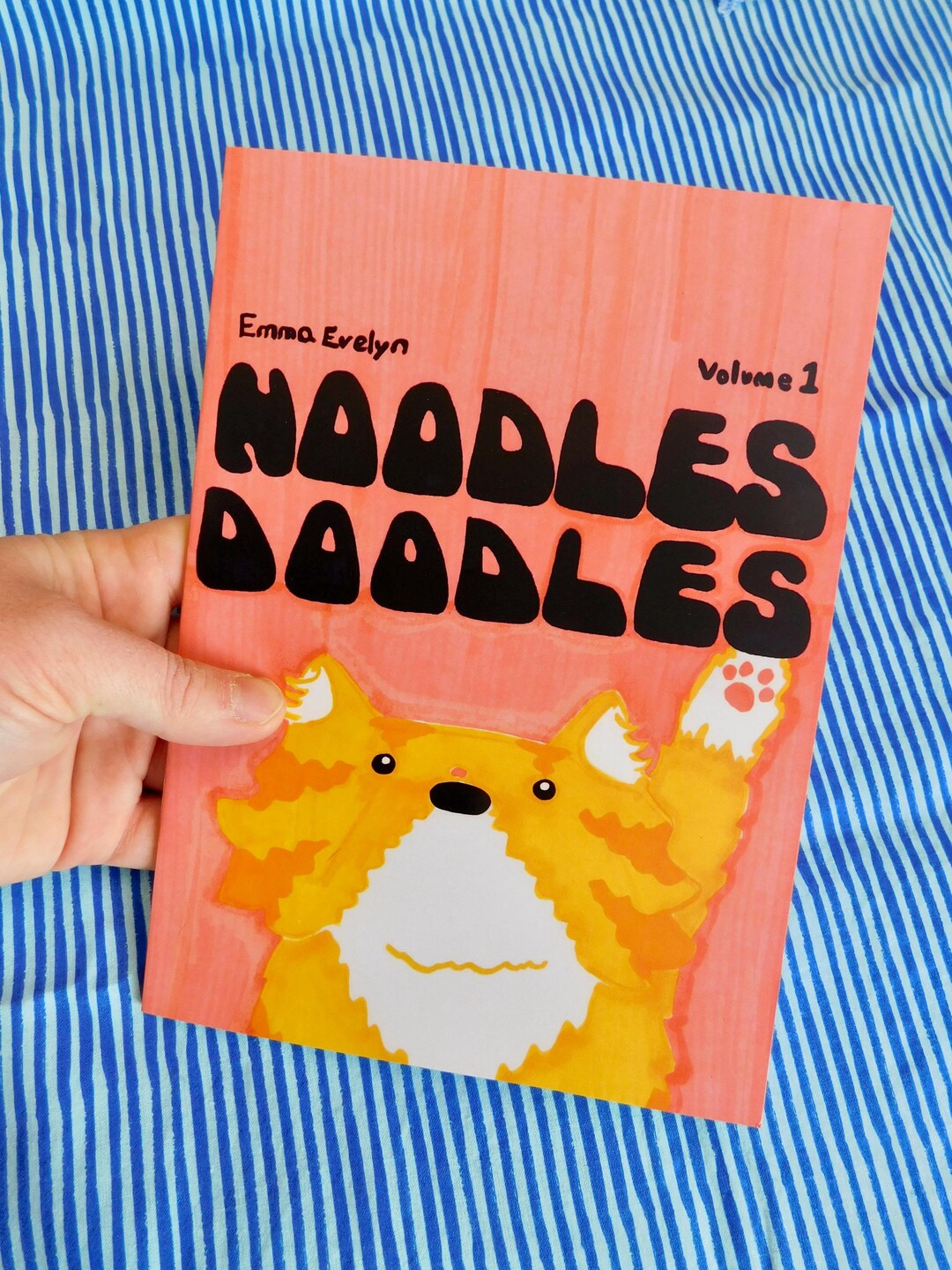 Noodles Doodles Zine, Cat Comic - Etsy