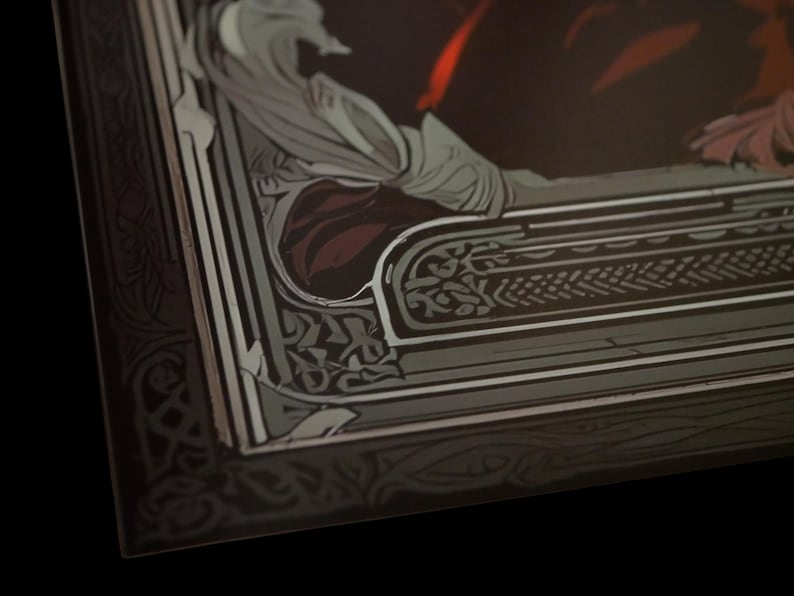 Cerberus (hades) Inspired Art Nouveau Giclée Print – 13x19" Mythic ...