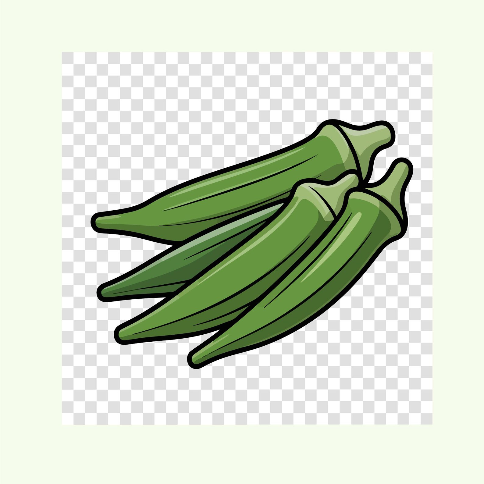 Cartoon Vegetable Clipart Set | Kids Educational Graphics (png, Svg ...