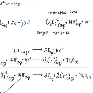 Electrochemistry, Oxidation, Acid Base Redox Notes and Homework W FREE ...