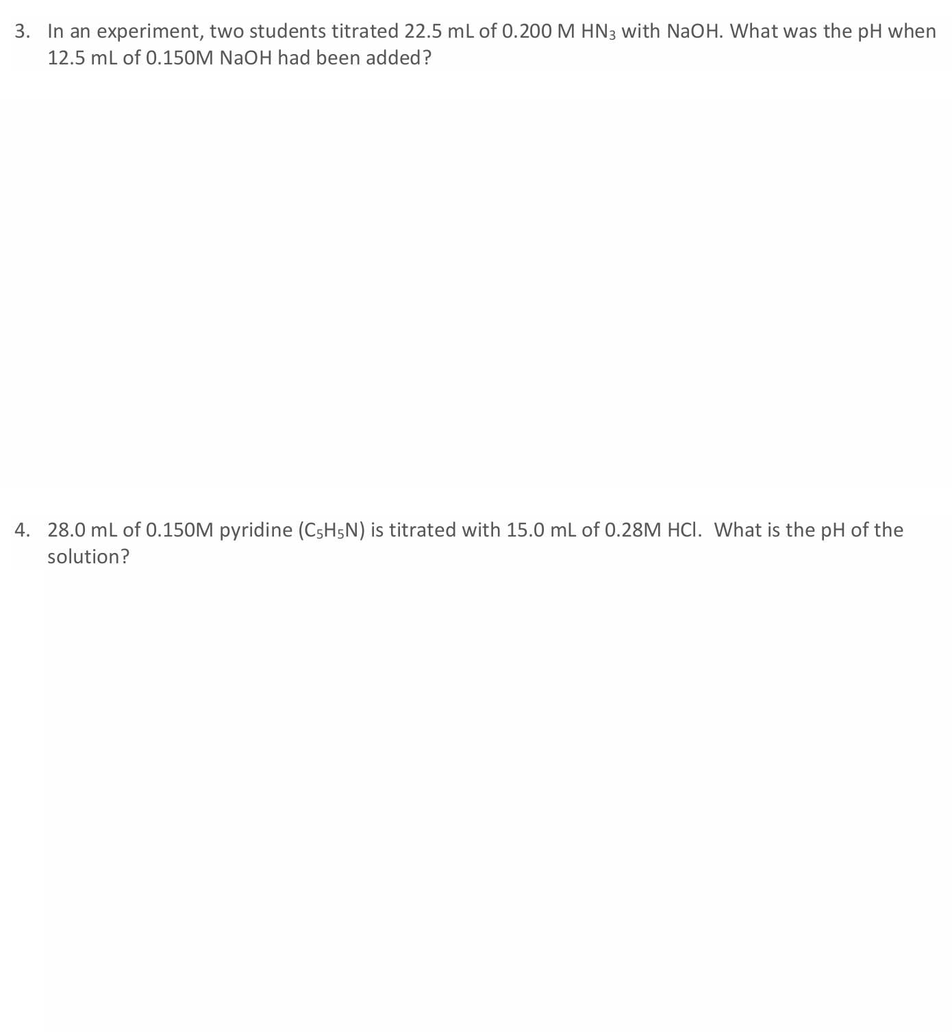 Advanced Acid,base and Solubility Equilibrium Notes and Homework W FREE ...