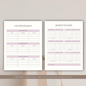 World Vacation Planner, Digital Travel Itinerary Organizer, Budget ...