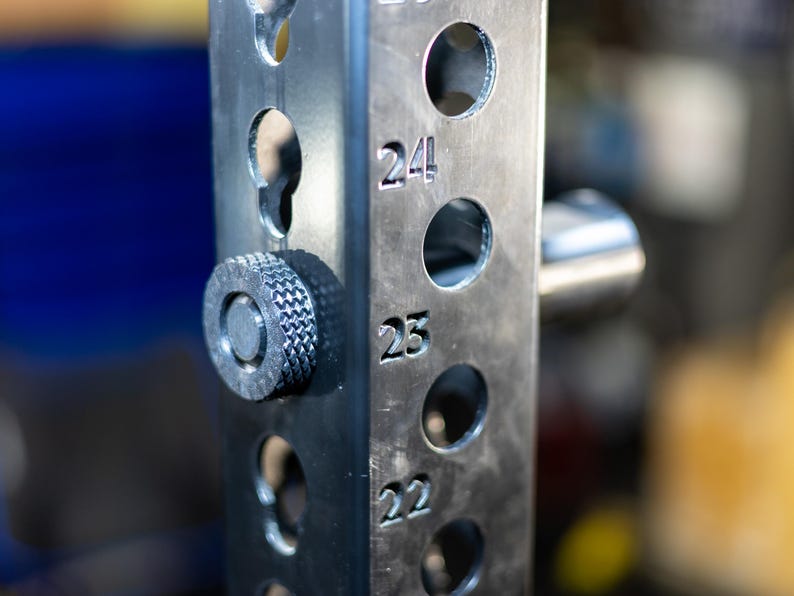 Squat Rack Plastic Storage Peg Holds Accessories, Change Weights and ...