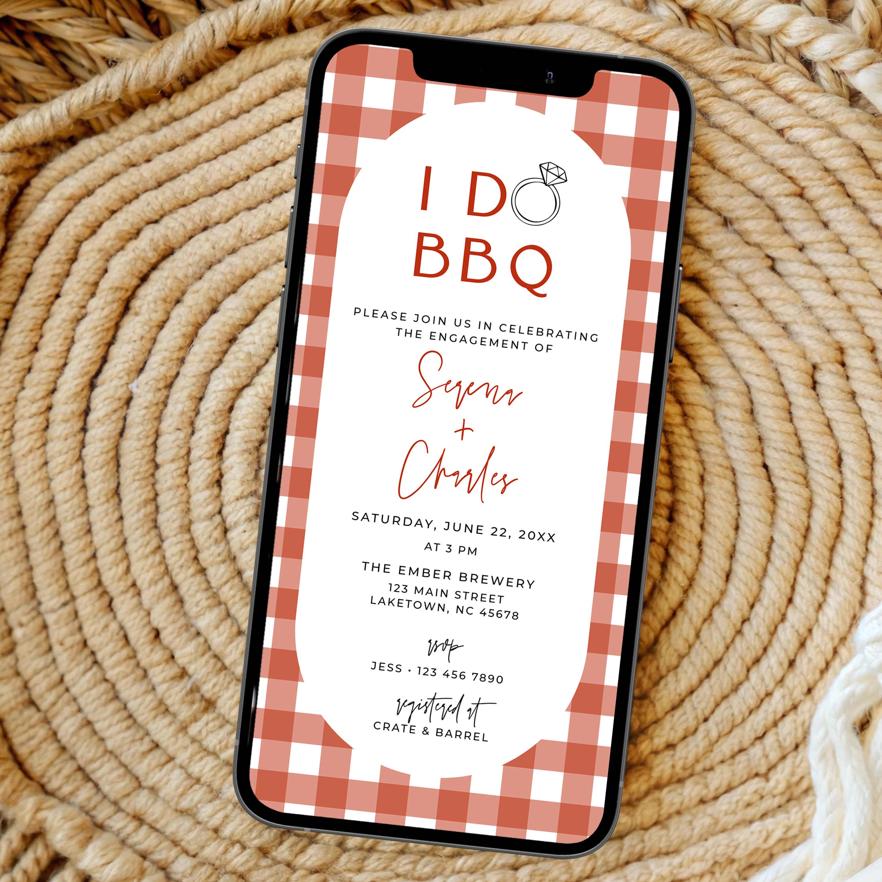 I Do BBQ Engagement Party Invitation, I Do Barbecue Casual Wedding ...