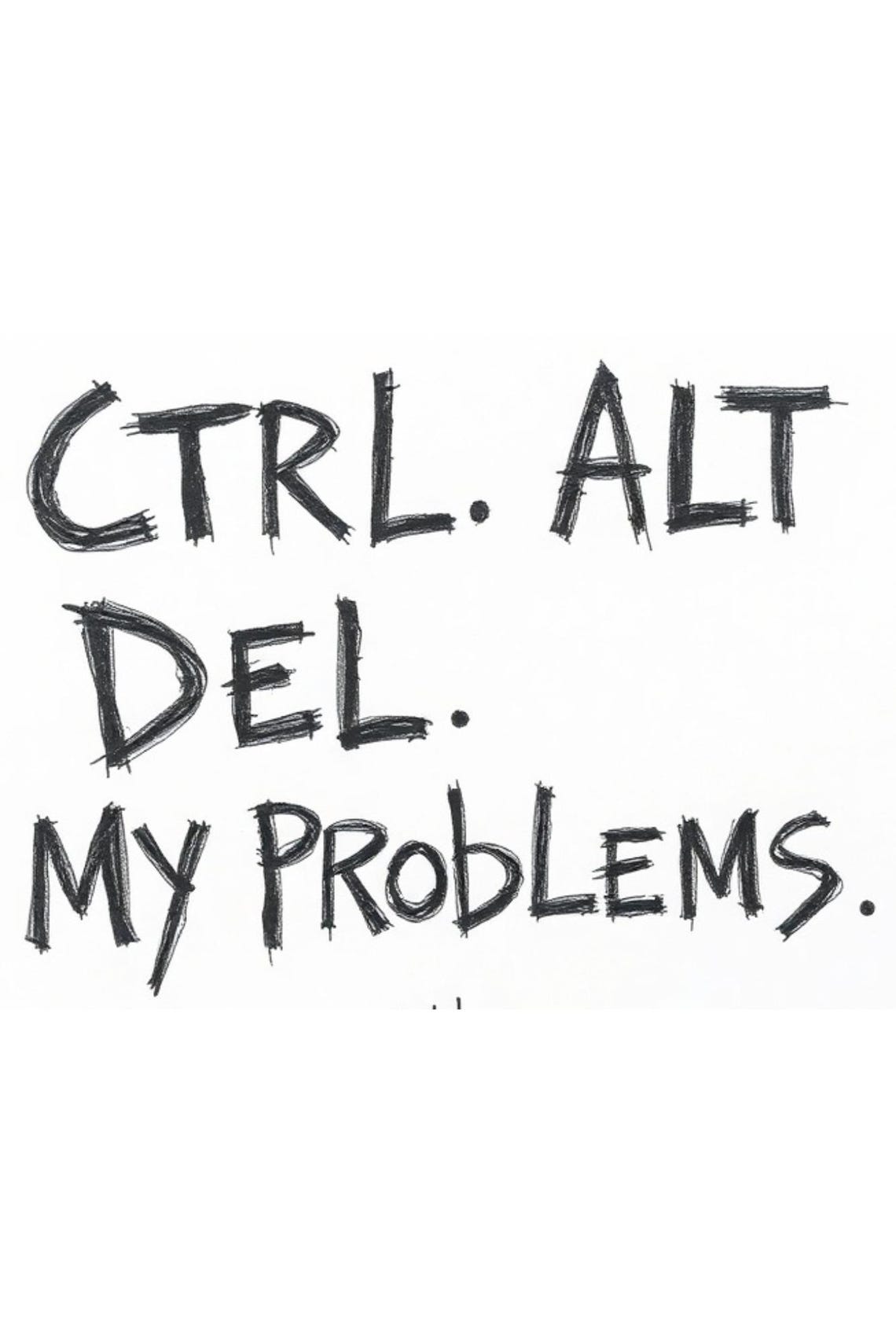 Funny Tech Wall Art – Alt+f4 & Ctrl+alt+del Quotes – Geek Office Decor ...