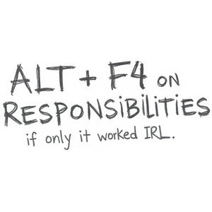 Funny Tech Wall Art – Alt+f4 & Ctrl+alt+del Quotes – Geek Office Decor ...