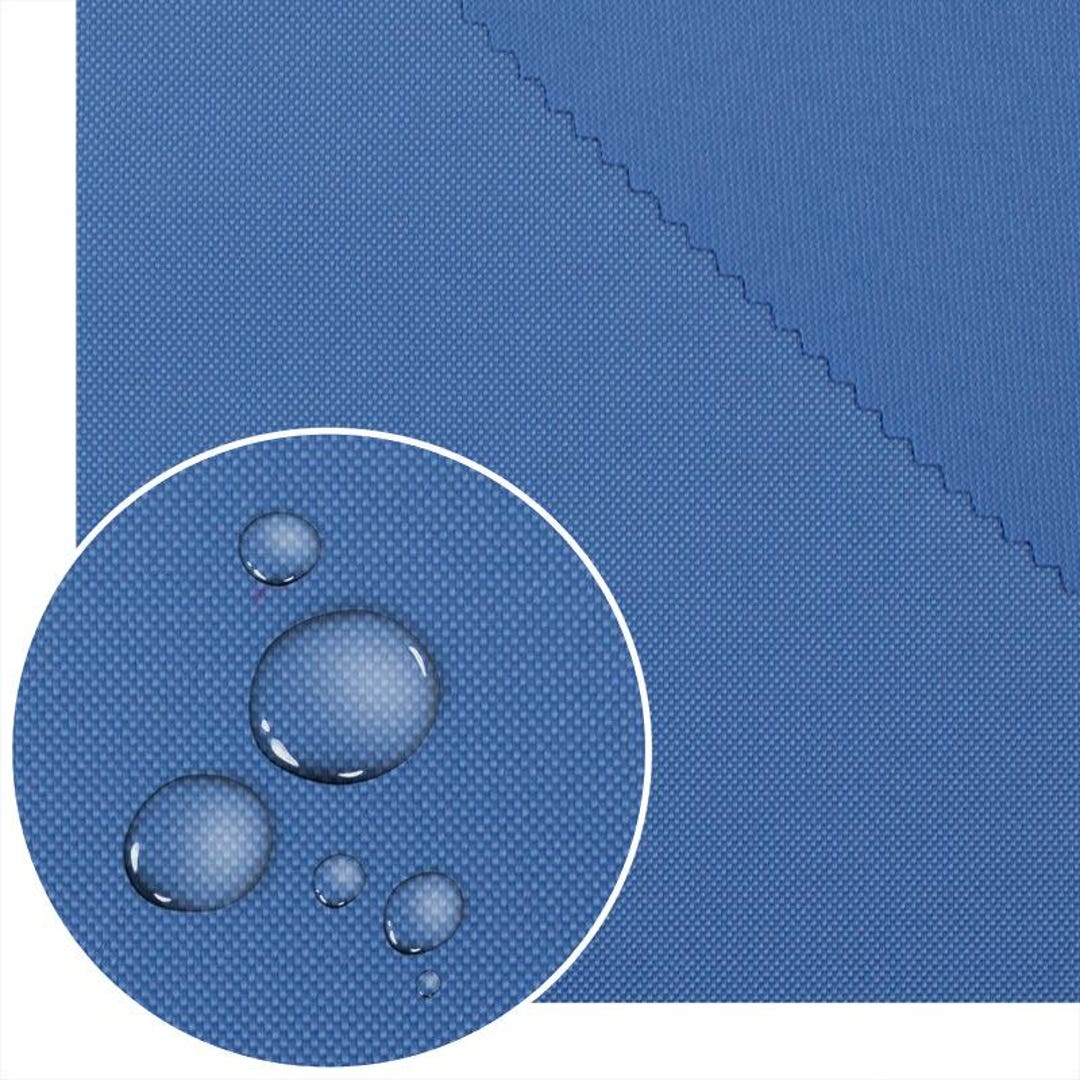 Blue Waterproof Fabric Oxford 200g, PU Coating by the Yard for Covers ...