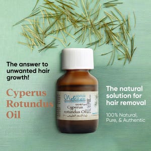 Natural Hair Removal Oil (cyperus Rotundus) - Etsy
