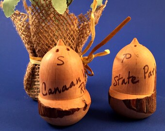 Carved acorns | Etsy