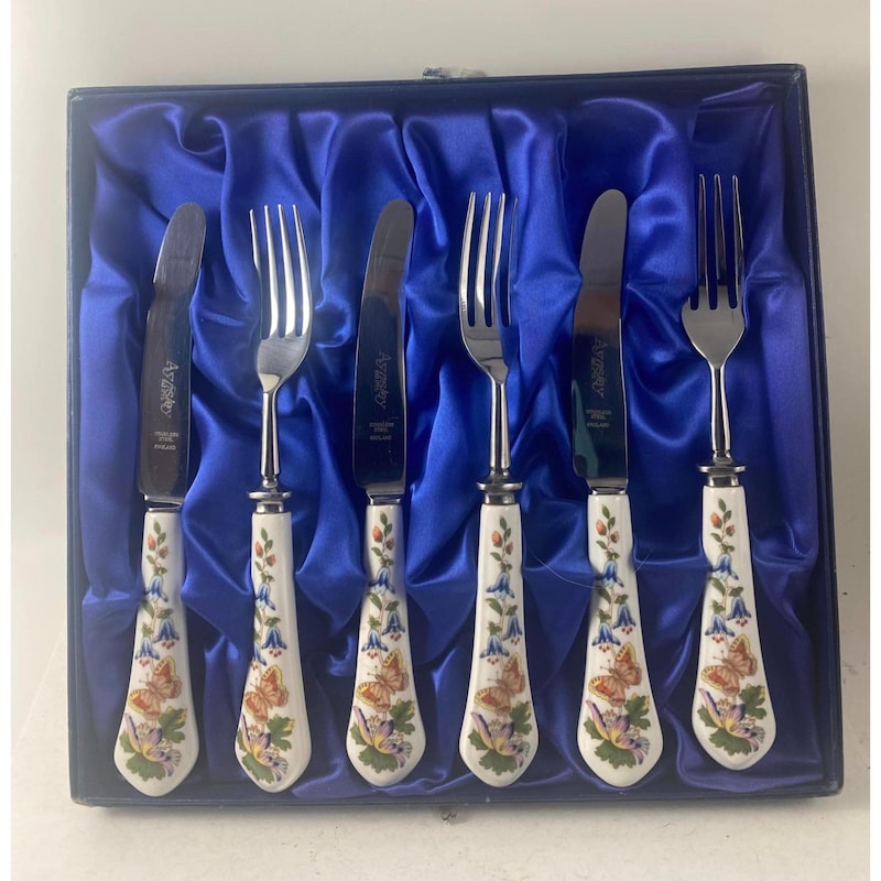 Vintage Cutlery Set - Etsy