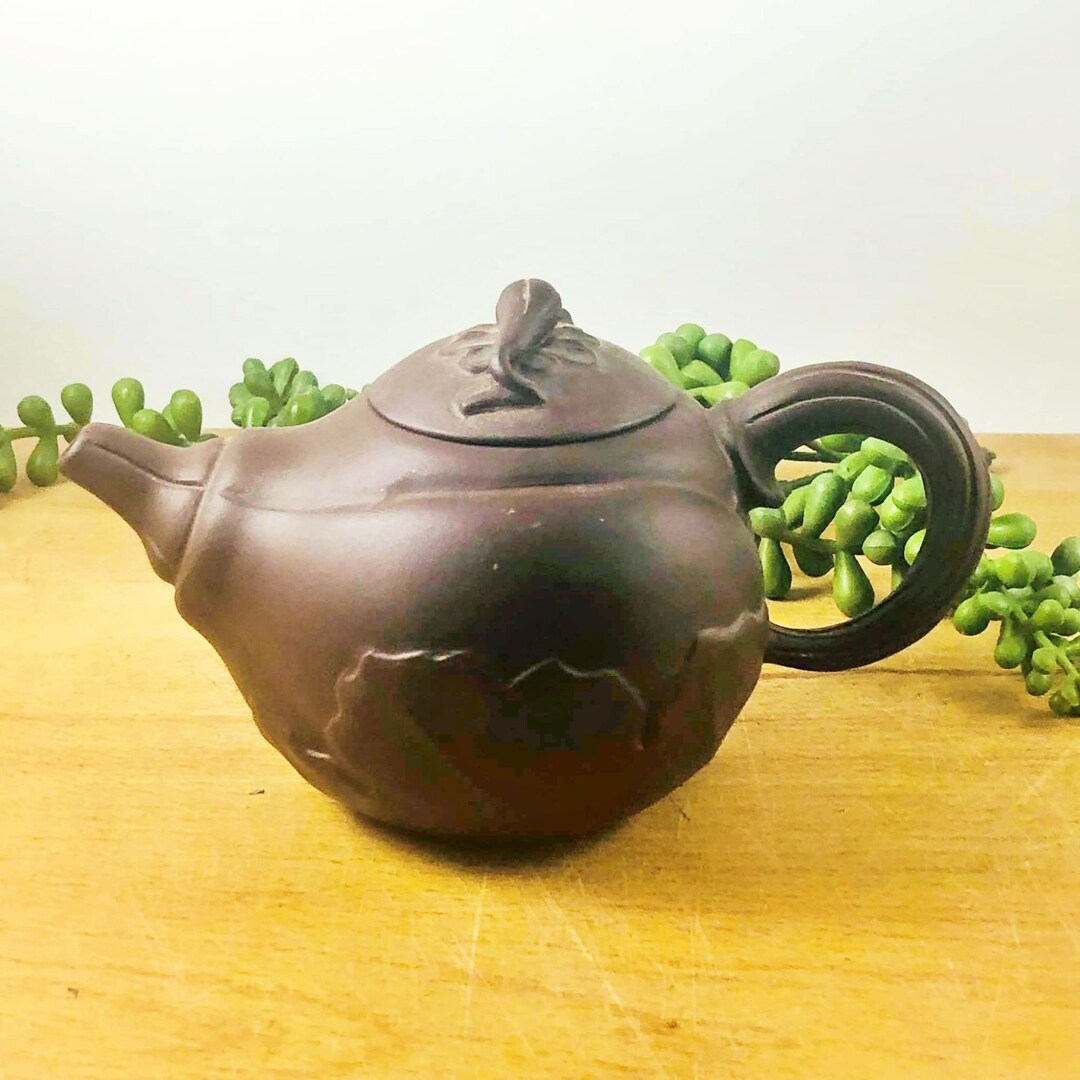 Small Chinese Yixing Zisha Clay Handmade Teapot Signed Tadpole Lid - Etsy
