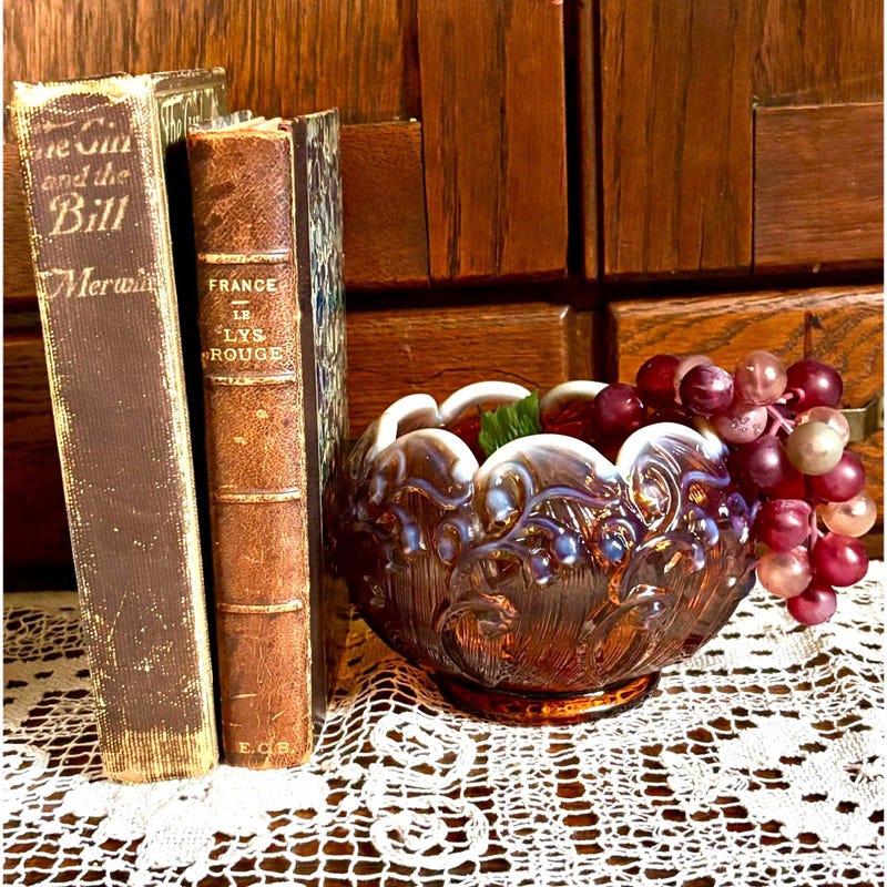 Fenton Lily Valley Vase - Etsy