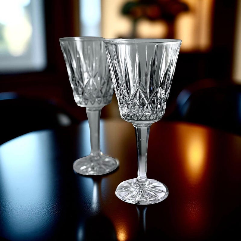 Crystal Shannon Glasses - Etsy