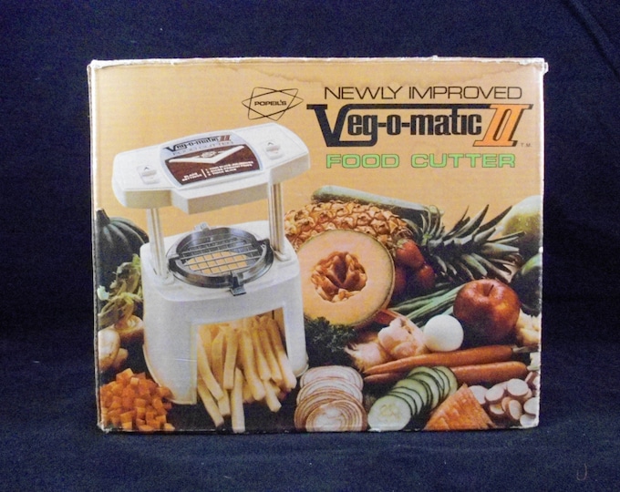 VEG O MATIC Ii Food Cutter French Fry Cutter in Box Slicer Vintage - Etsy