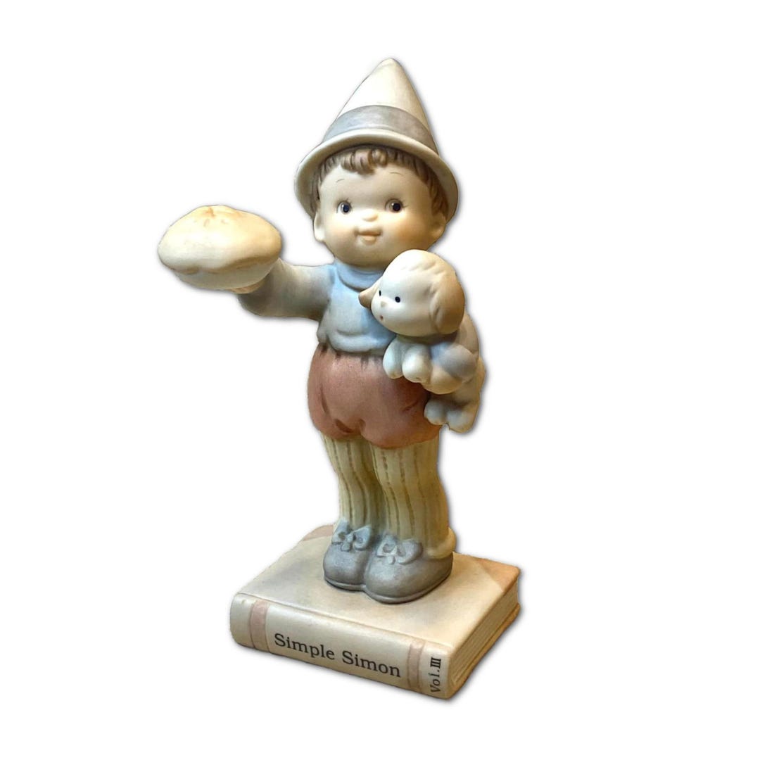 1992 Enesco Simple Simon Once Upon A Fairy Tale Porcelain Figurine ...