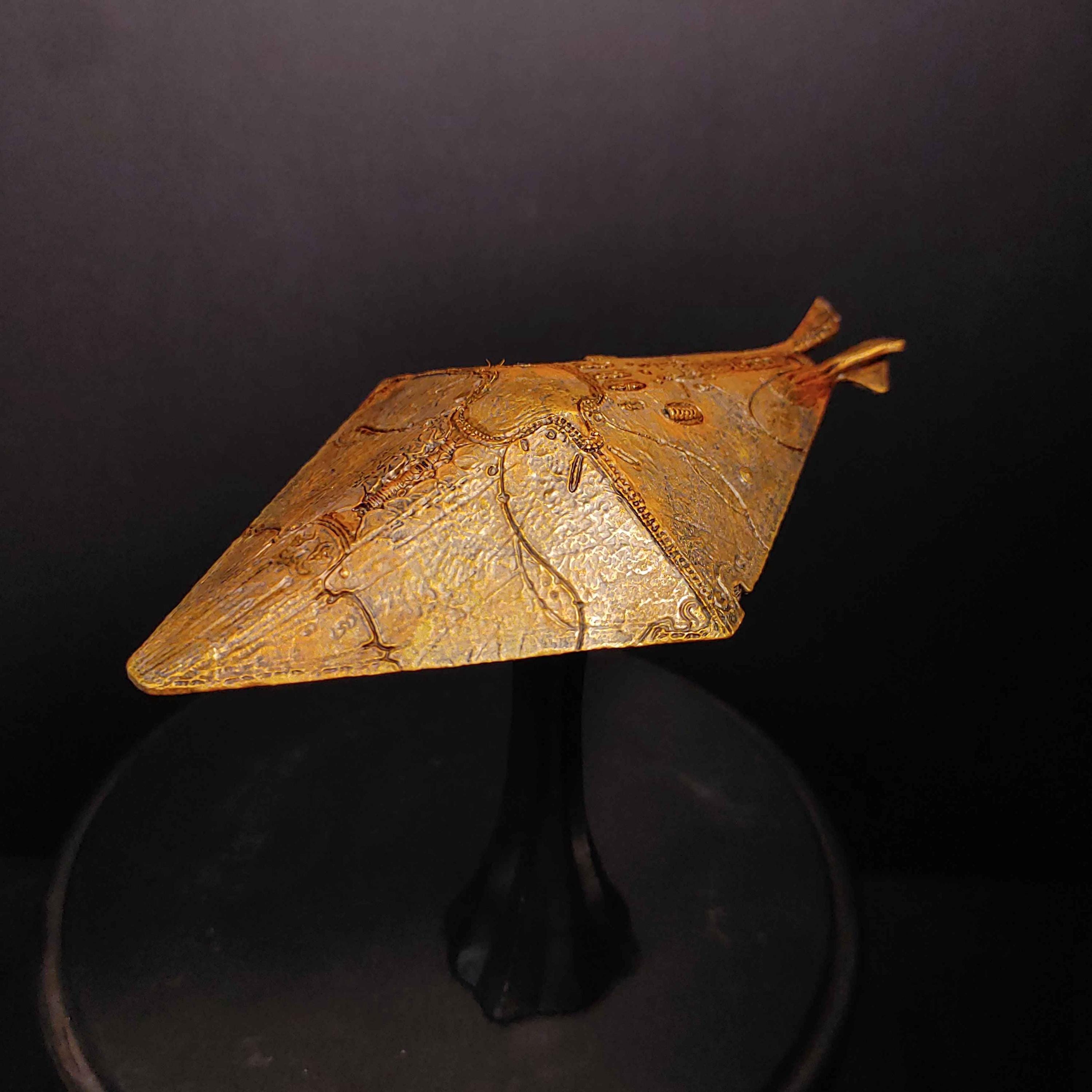 3D Model UFO Based on Calvine UAP Interpreted Ship Design Painted - Etsy
