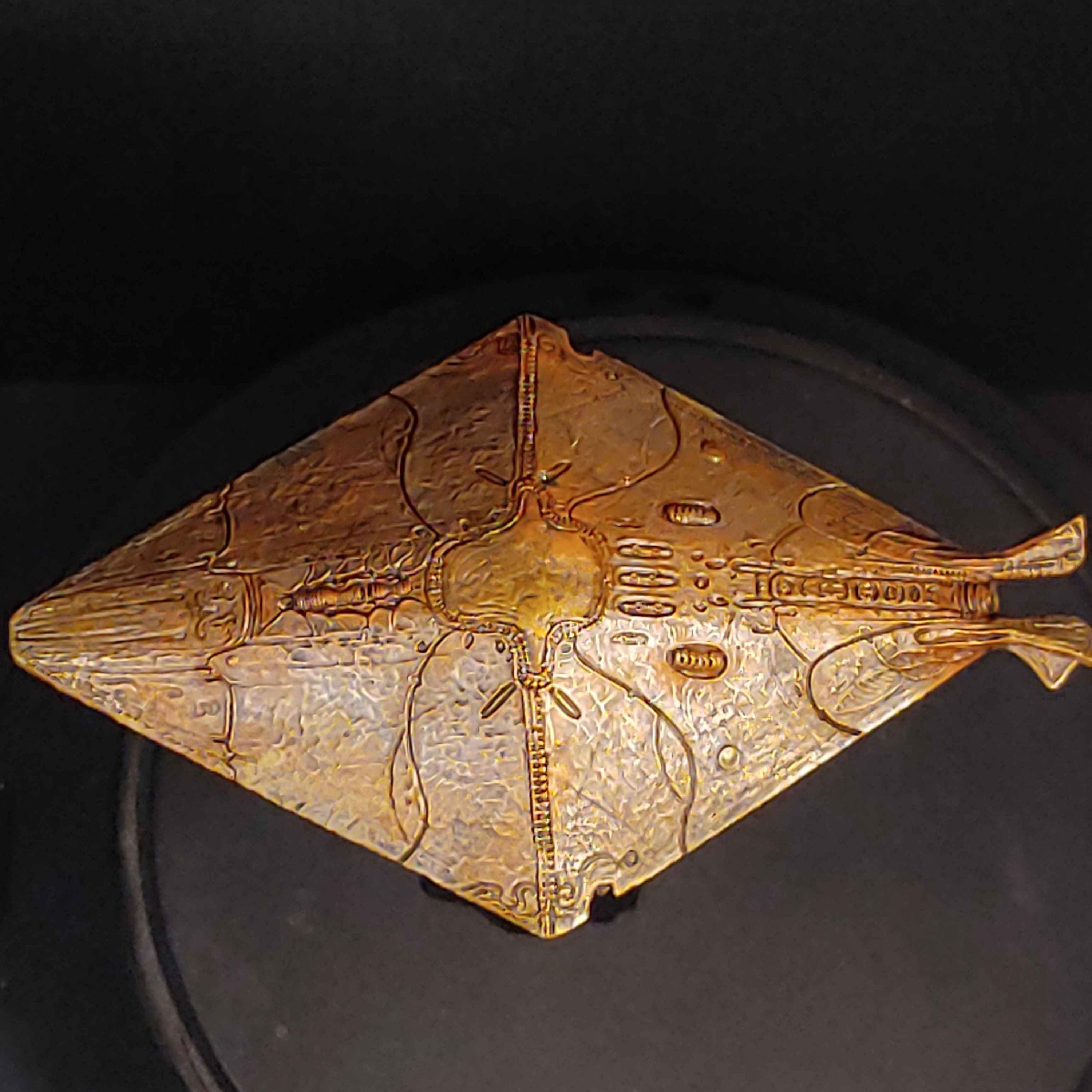 3D Model UFO Based on Calvine UAP Interpreted Ship Design Painted - Etsy