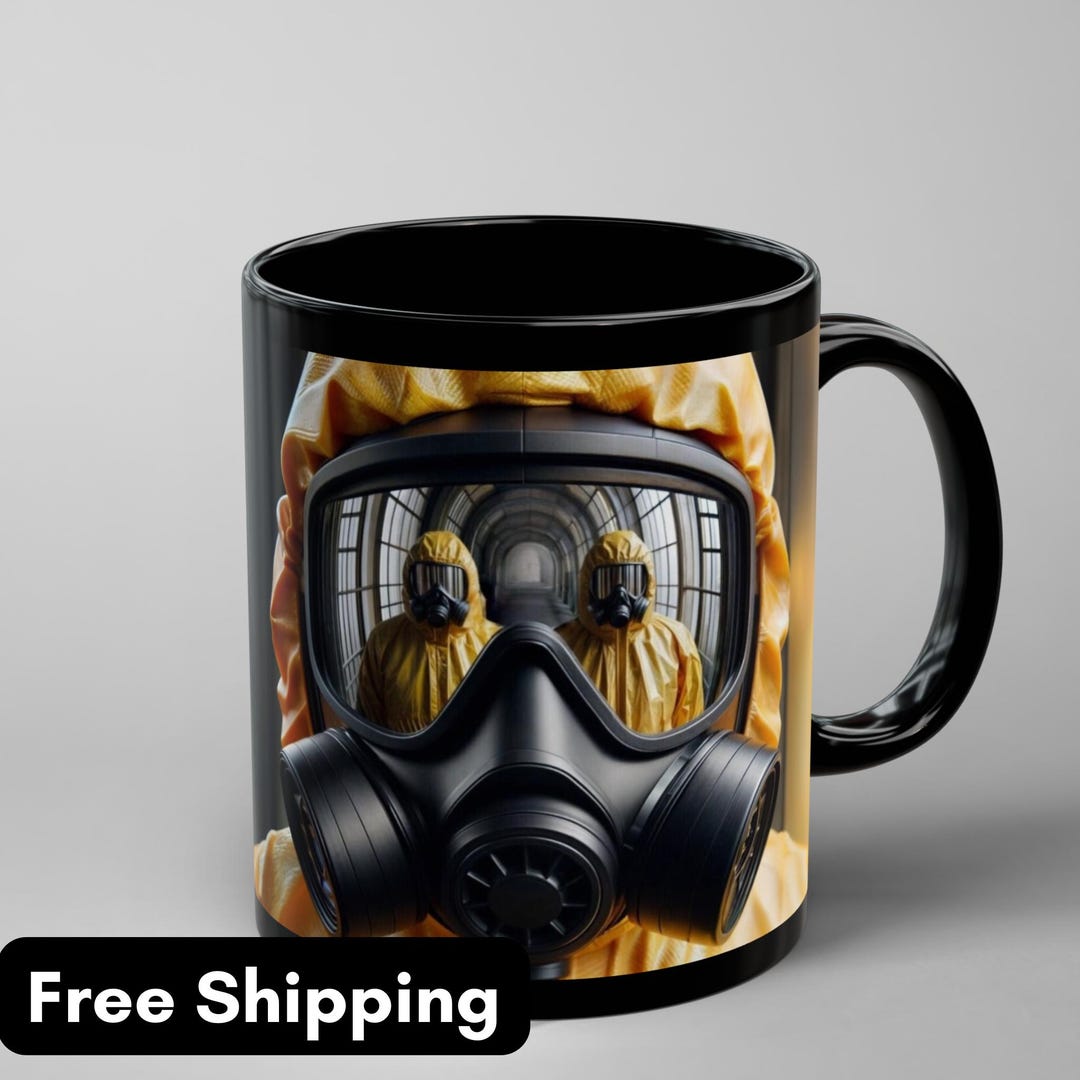 Three Hazmat Researchers Backrooms Mug Hazmat Suit Coffee Mug for Home ...