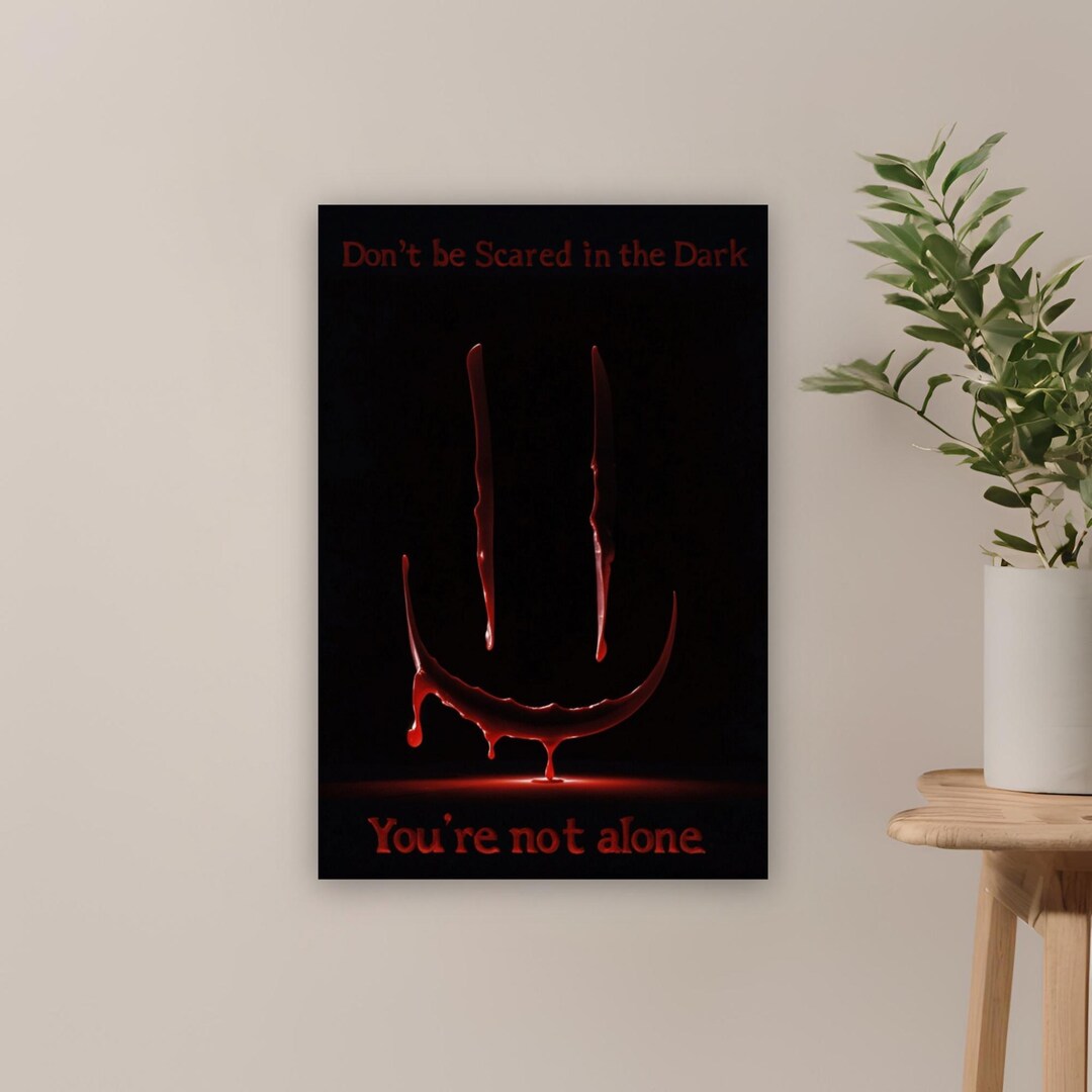 Creepy Black Smile Backrooms Poster for Horror Fans Graphic Wall Art ...