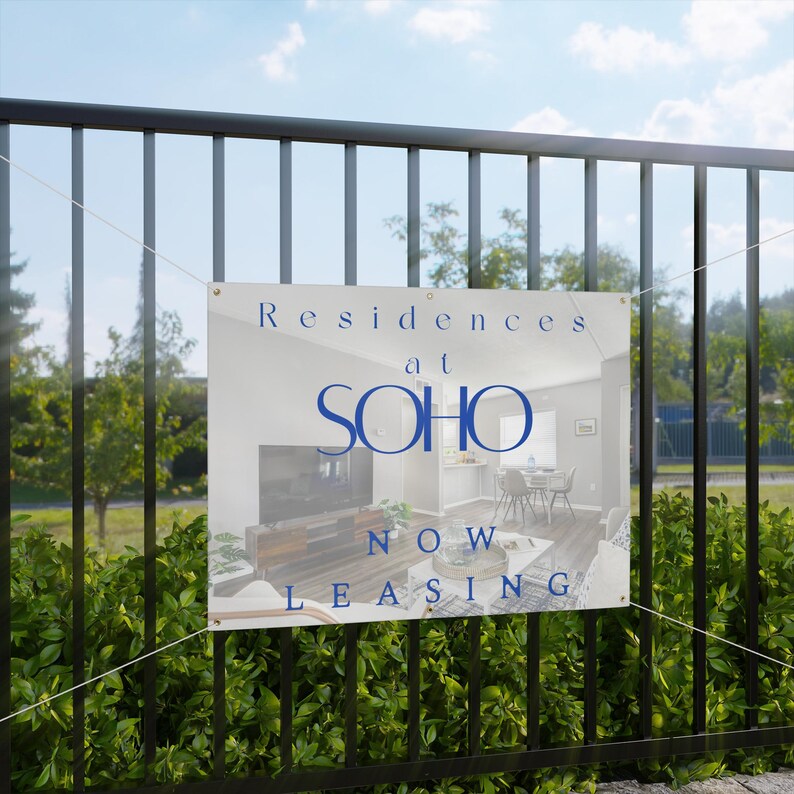 Customizable Matte Banner - Etsy