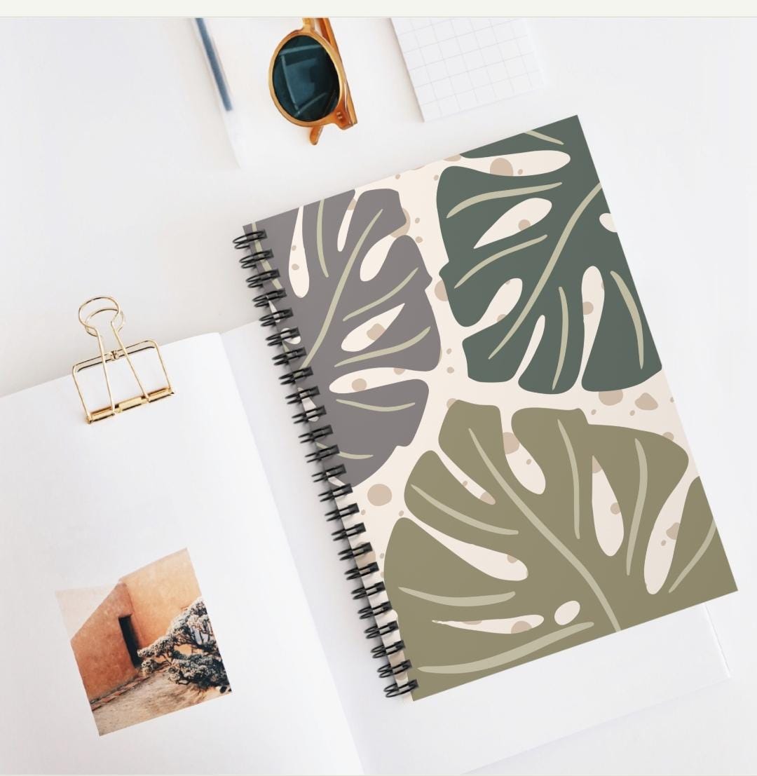 Spiral Notebook - Tropical Oasis, Journal, Notepad, School Supplies ...