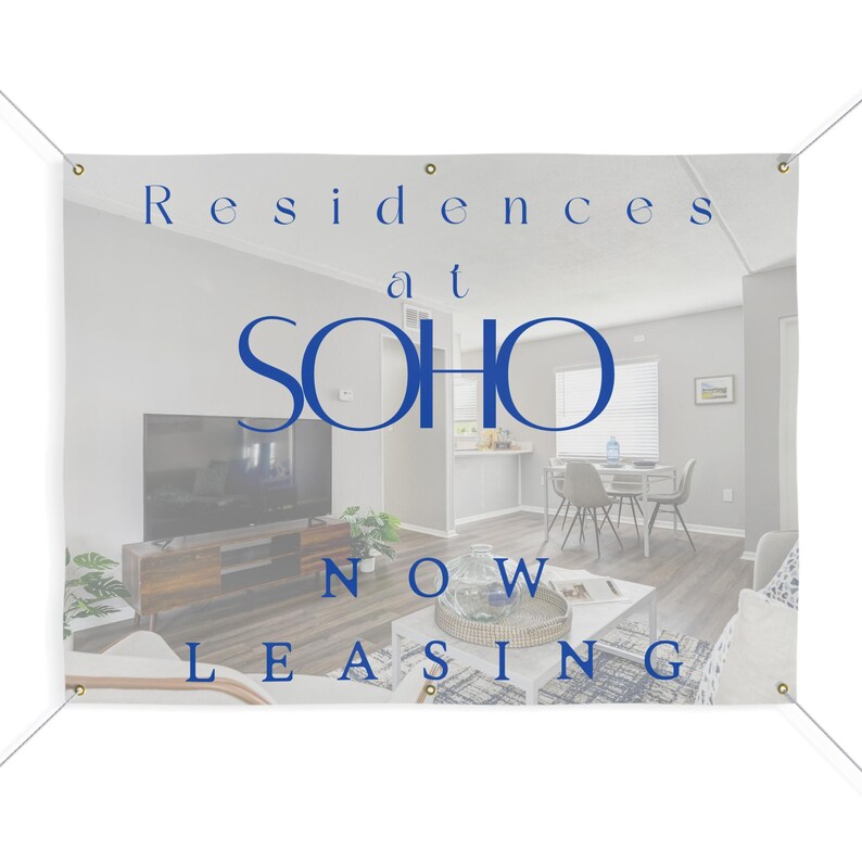 Customizable Matte Banner - Etsy