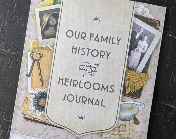 Our Family History & Heirlooms Journal | Genealogy Book, Antiques ...