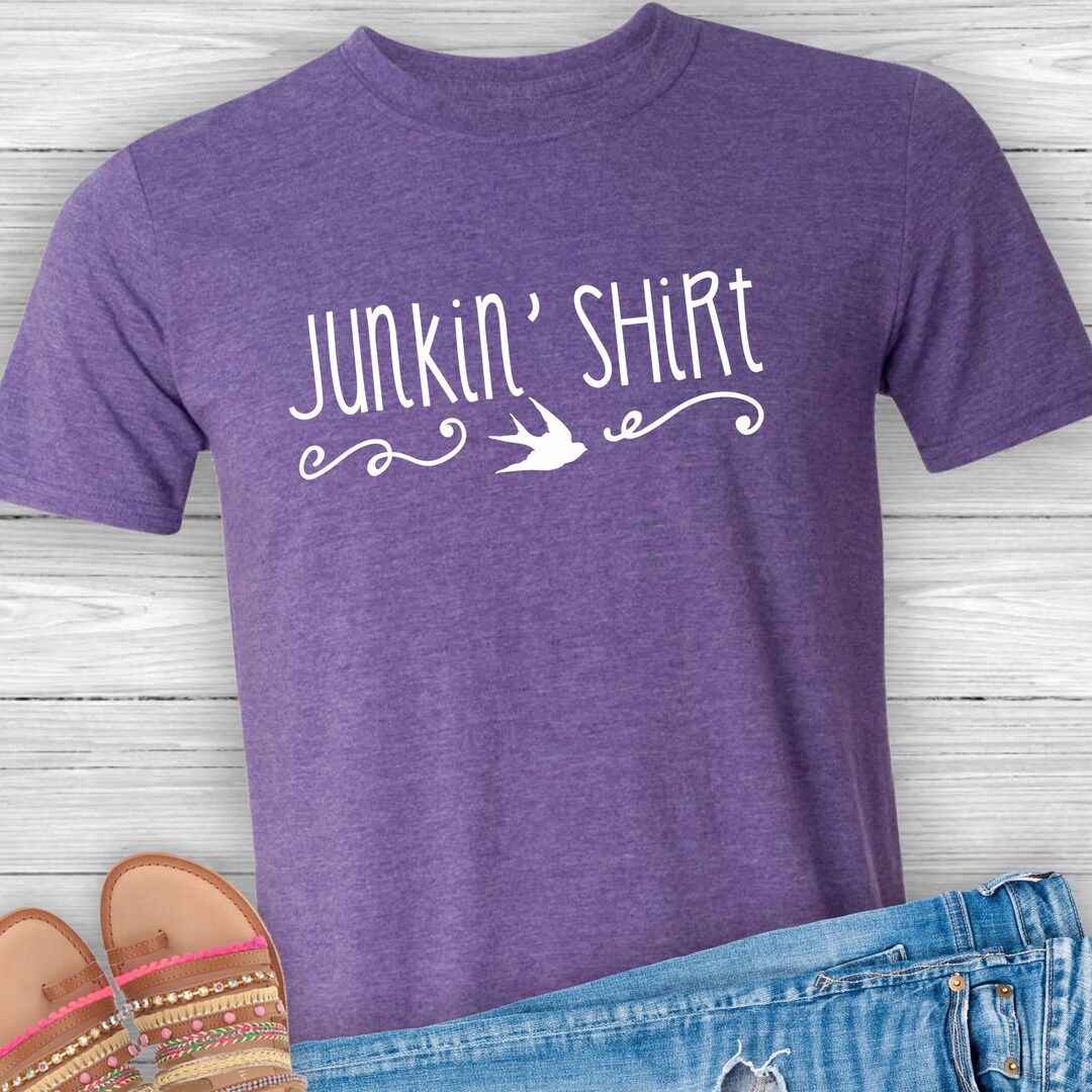 Junkin' Shirt T-shirt Vintage Market Junking Pickers - Etsy