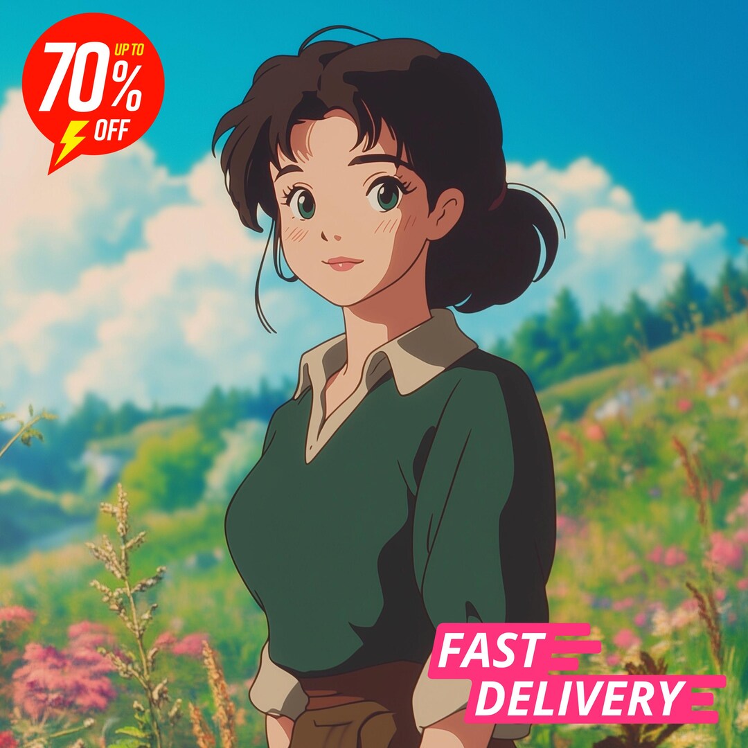 Custom Ghibli Style Portraits, Family Ghibli Portraits, Turn You Into a ...