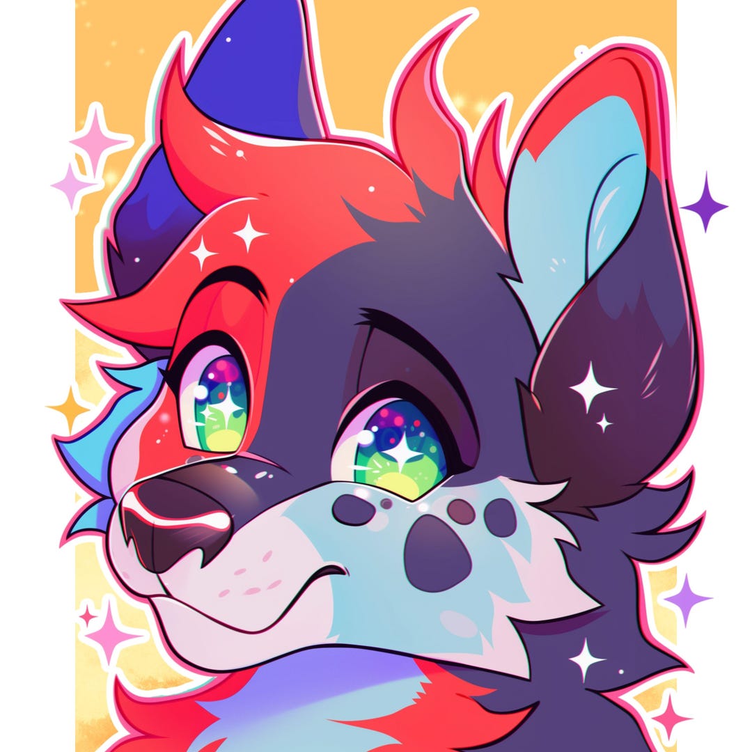 Custom Furry Art, Furry Avatar, Furry Art, Custom Character Furry ...