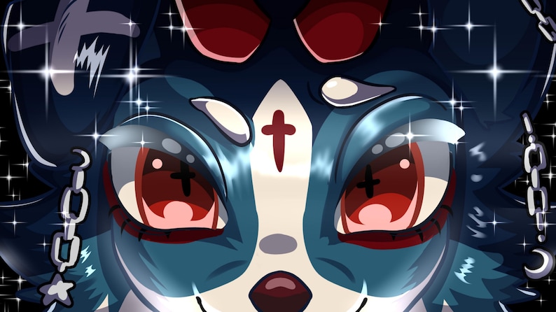 Furry Art Commission - Custom Fursona Banner for Twitch, Discord - Etsy
