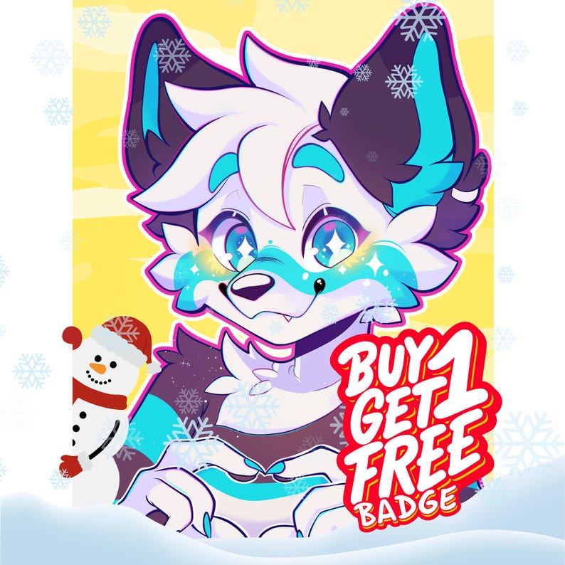 Furry Art PFP Couple, Anthropomorphic PFP, Fursuit Couple Portrait ...