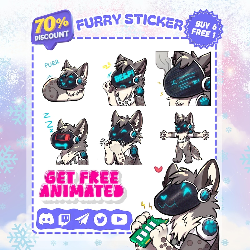 Ych Christmas Furry - Etsy