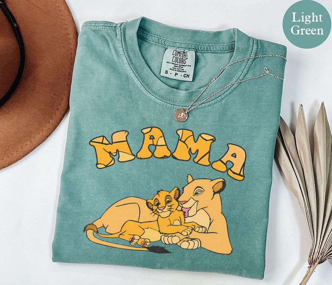 Retro Simba and Sarabi Lion King Mama T-shirt, Animal Kingdom Shirts ...