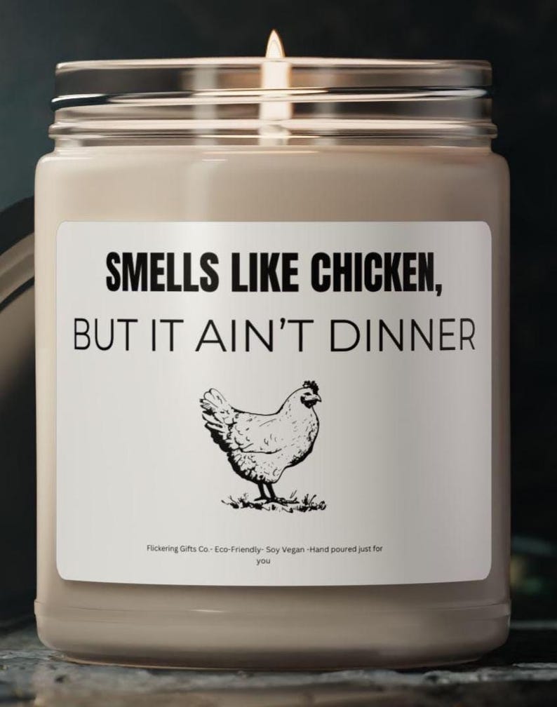 Chicken Farts Soy Candle: Funny Farmhouse Gag Gift - Etsy